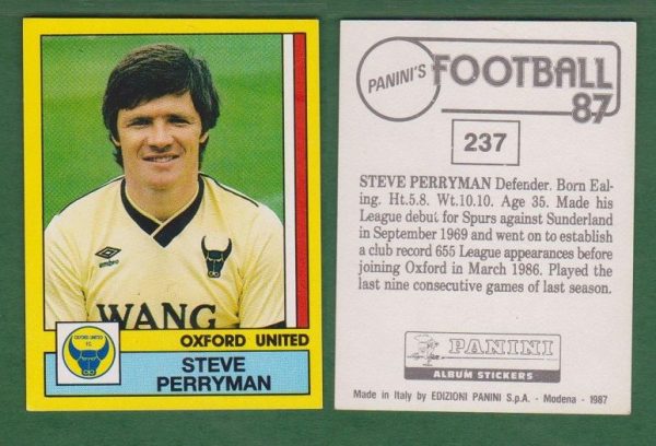 Steve Perryman MBE | The Official Site